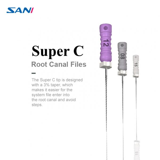 Dental C File Root Canal Files Manual Endodontic 21mm 25mm
