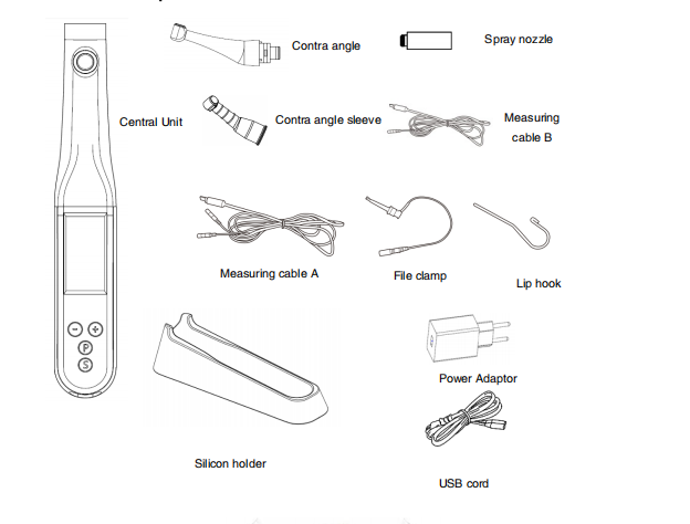 Wireless Double Bluetooth Channel 1000rpm Dental Endo Motor For Root ...