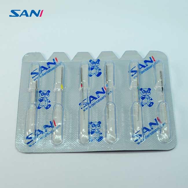 Stainless Steel Dental Endodontic Files , 6pcs/Pack U File Endo