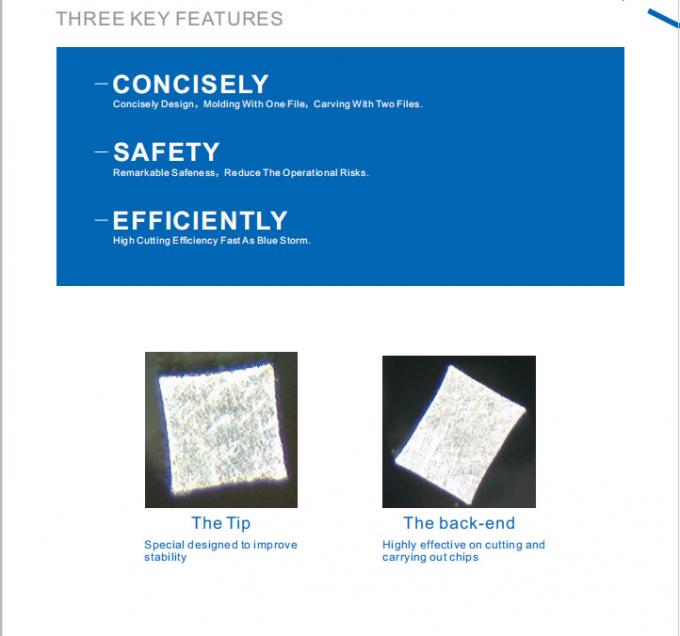 Dental Root Canal Endo Rotary Files NITI Material For RCT